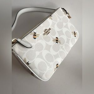 Coach | Bags | Nwt Coach C8673 Nolita 9 In Signature Canvas With Bee ...